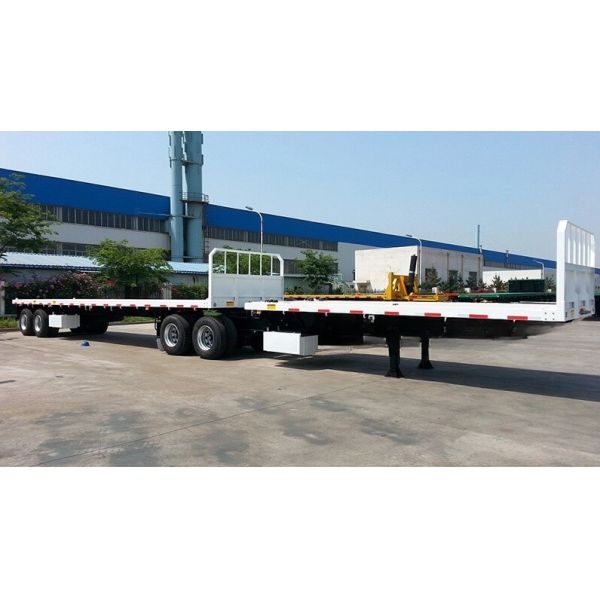 Quality Super Link Flatbed Trailer Loose Cargo Goods 20ft Container 40ft Container for sale