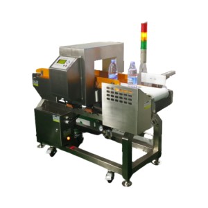 Quality Bottles Belt Conveyor Metal Detector Machine for Water Bottling Mini Bottle for sale