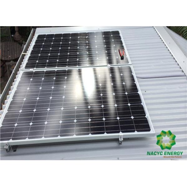 Quality Metal Roof Solar Mounting Systems Panel Module Structure Energy Off Grid Off for sale