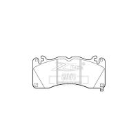 Quality Ford Mustang GT 5.0T Car Brake Pad Replacement D1792 , FR3Z-2001-H for sale