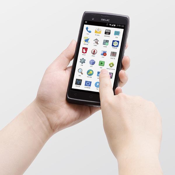 Quality 5.2inch Seuic CRUISE 1 Android Handheld PDA Barcode Scanner QR Mobile Device for sale