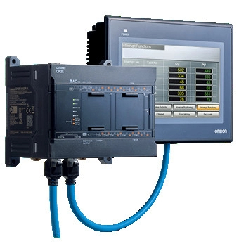 Quality Omron CP2E Programmable Logic Controllers CP2E-E14DR-A design to support data collection and communication for sale
