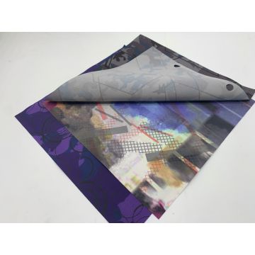 Quality High Visibility Soft Color Retro Shiny Reflective Fabric Rainbow Waterproof For for sale