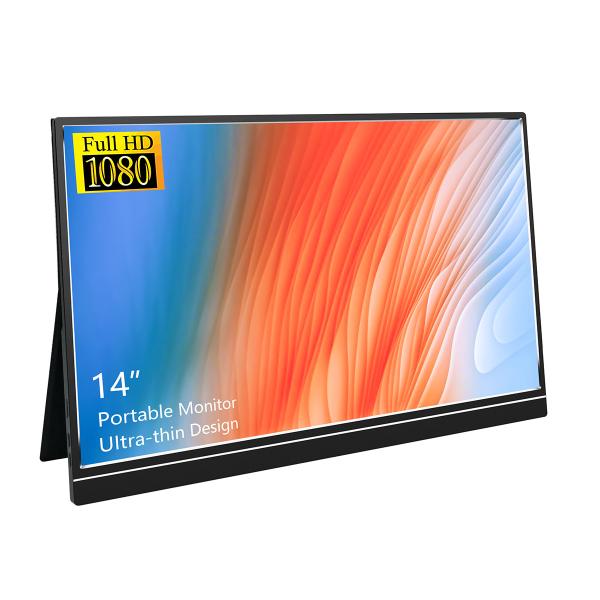 Quality 300cd/M2 14" Portable Monitor for sale