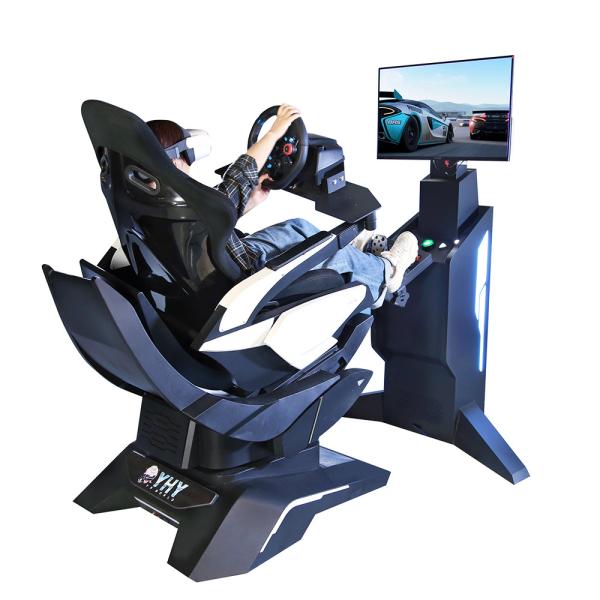 Quality Steering Wheel Racing Simulator Cockpit Training Center Realistic Vr Racing for sale