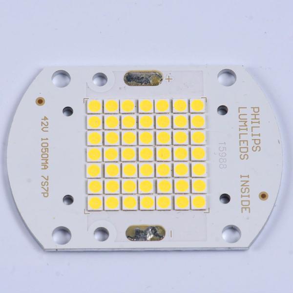 Quality DC42V 50W 1.6mm 2.0mm PCB LED Module High Power 6500LM Lamp for sale