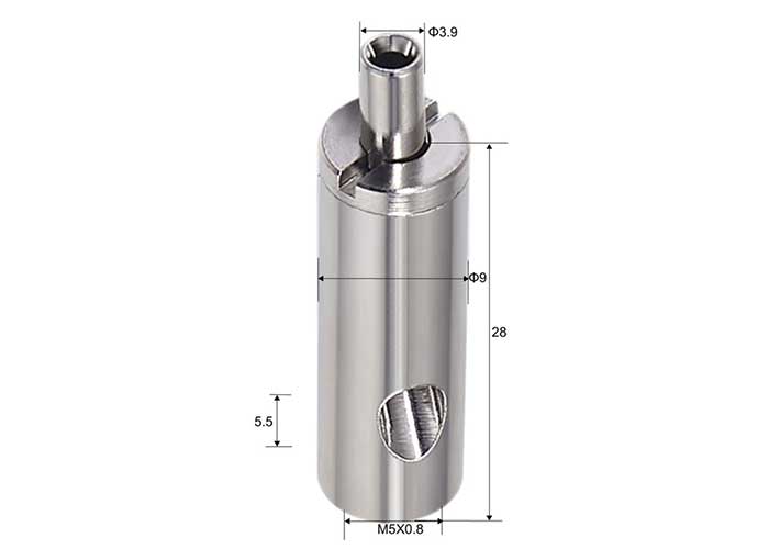 Gripper with female thread