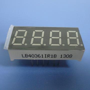 Quality Stable Performance 0.36lnch Supe bright red 4 Digit 7 Segment Led Display For for sale