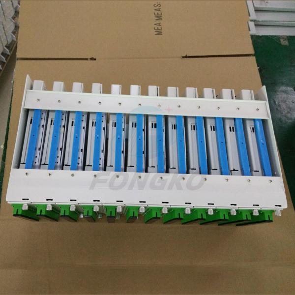 Quality 3U Chassis ODF Fiber Optic Patch Panel MPO Cassettes for sale