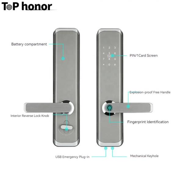 Quality TH-802 Apartment Smart Door Lock for sale