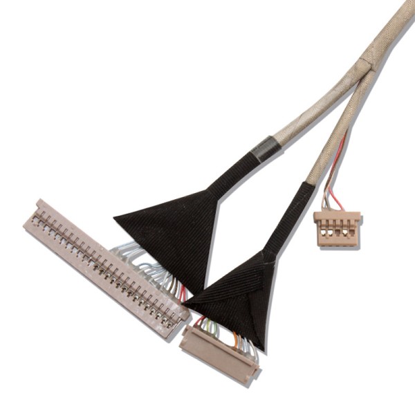 Quality LVDS Cable Assembly Connector 0.5mm Pitch Custom Length for sale