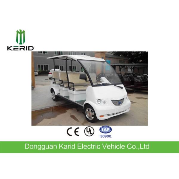 Quality Long Wheelbase Spacious Electric Shuttle Bus 4Kw With 8 Seats Customized Color for sale