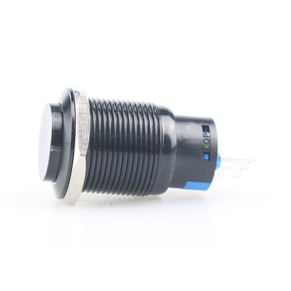 Quality Latching Metal Push Button Switch , 3 Pin Automotive Push Button Switches for sale