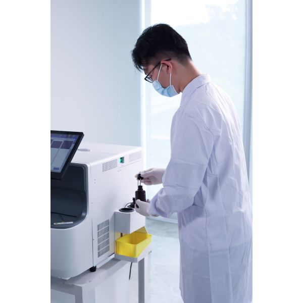 30 Sample Automated Immunoassay Analyzer 10 Reagent Positions CIA1200M ...