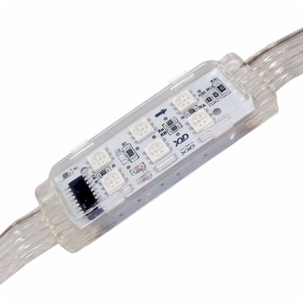 Quality rgb pixel lights ip67 waterproof led module outdoor point light source led pixel for sale