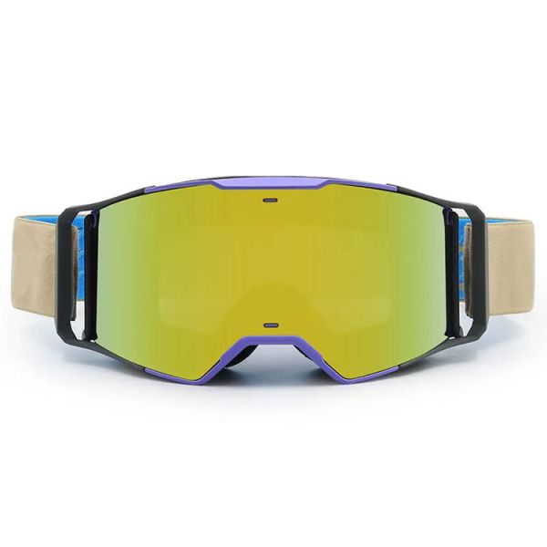 Quality 1/2/3 Layers Face Foam Optional Custom Adult Windproof Anti-UV Dirt Bike Riding Motocross Glasses for sale