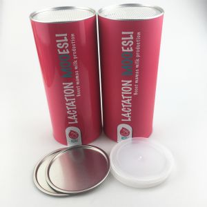 Quality 46mm Paper Composite Cans , Antimoisture Paper Cylinder Containers for sale