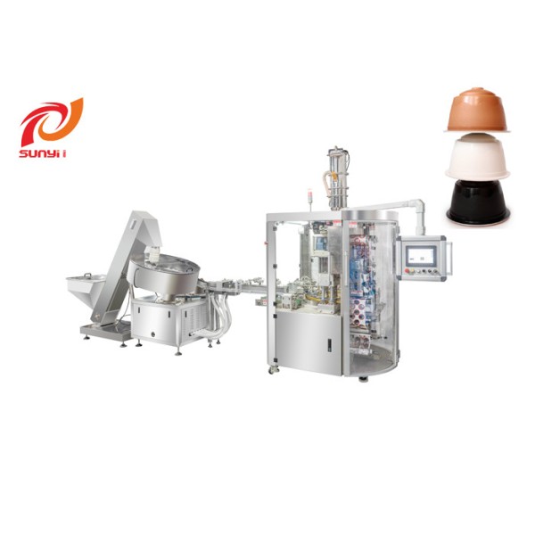 Quality UV Sterilization ISO9001 Coffee Capsule Filling Machine for sale
