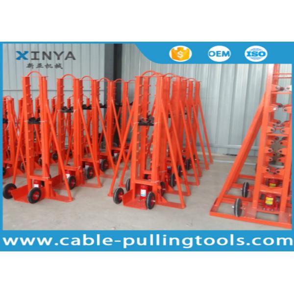 Quality Underground Cable Tools Heavy Duty 20T Hydraulic Cable Reel Elevator for sale