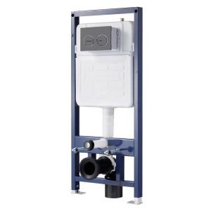 Quality OEM Behind Wall Toilet Cistern Inbuilt Flush Tank With Overflow Protection for sale