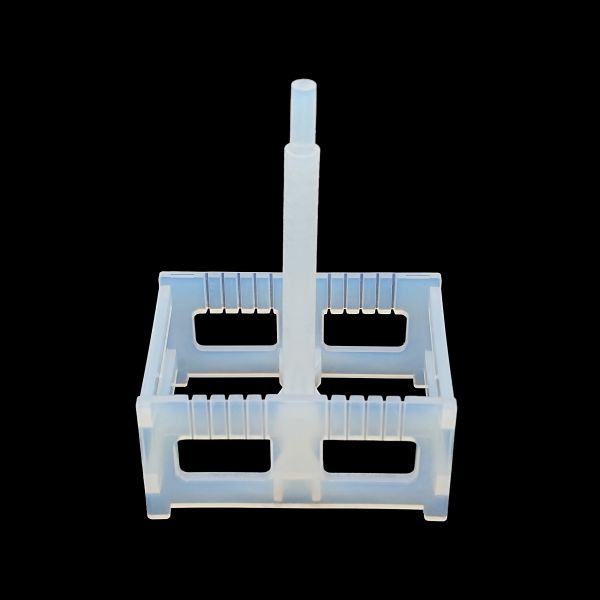 Quality Ultra-High Purity PFA Injection Molded Wafer Cleaning Cassette for Semiconductor Processing for sale