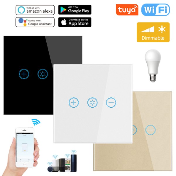 Quality Alexa 15A Glass Touch Dimmer Switch for sale