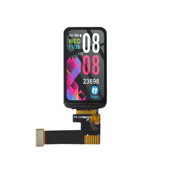 Quality 1.47 Inch TFT Display Module , 172X320 Resolution, MUC SPI Interface 600 CD/M2 for sale