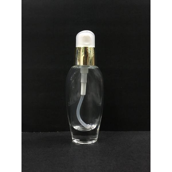 Quality 35ml Makeup / Skincare Packaging Glass Foundation Bottle Lotion Bottles OEM for sale