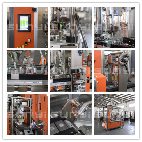 Quality SKP-1 3000pcs/H 0.6MPa Coffee Pod Sealer Machine for sale