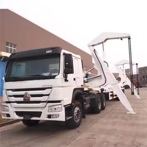 Quality CIMC High Strength Steel 3-Axle Container Side Lifter Loader Trailers for sale