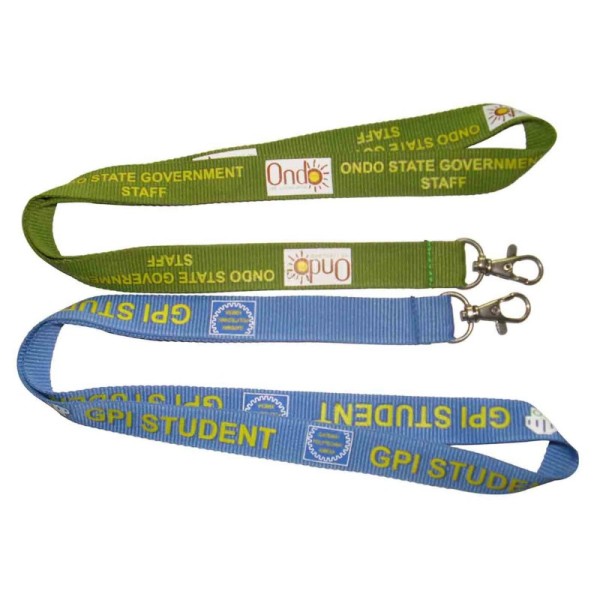 Quality Silkscreen Printed Lanyard Plastic Holder In Bulk Custom Pantone Colors for sale