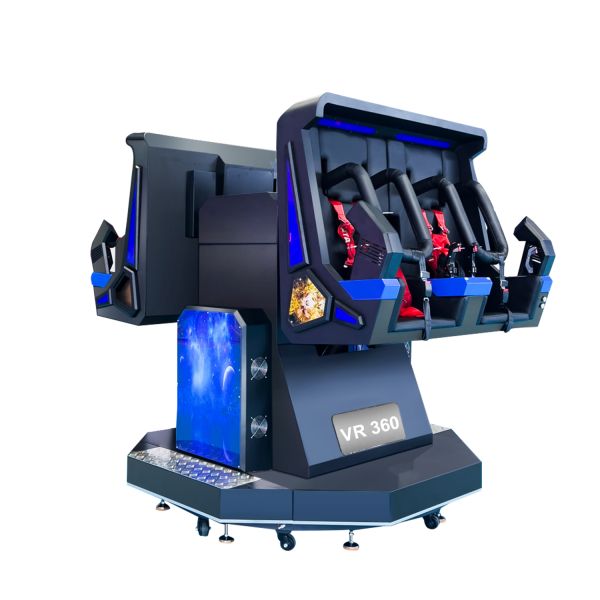 Quality 9D VR Roller Coaster Simulator Double Seats | Interactive 360° Rotation Virtual for sale