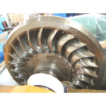 Quality Small Impulse Water Turbine / Turbine Hydro Turbine With Generator And Speed for sale