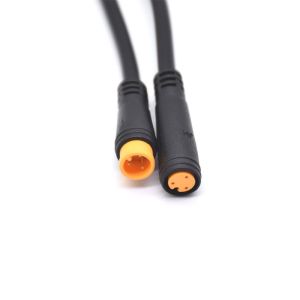 Quality Electric Bike Waterproof Wire Harness M8 3Pin Male Female LED Strip for sale