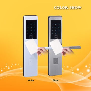 Quality Smart Card Hotel Door Lock , Card Operated Door Locks Support Android 4.3 System for sale