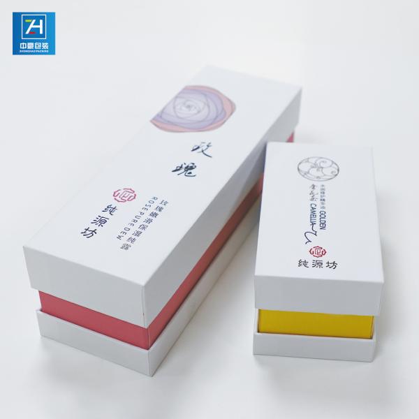 Quality Foil Stamping Embossing 200gsm Coated Paper Lid And Base Boxes for sale