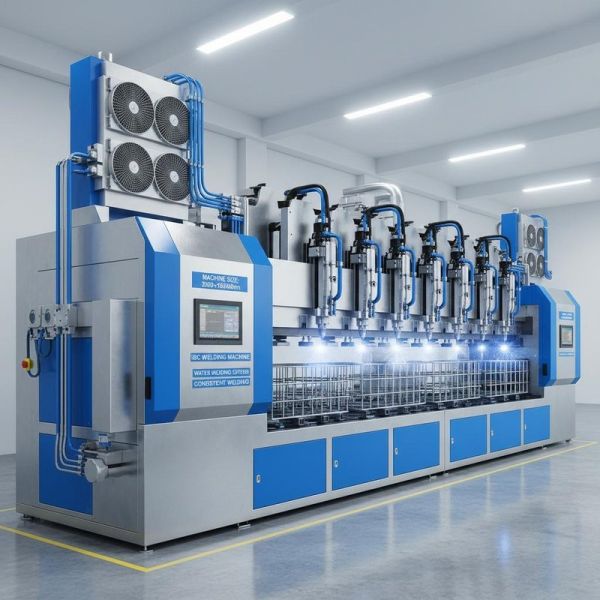 Quality Machine Size 3500x165000mm IBC Welding Machine with Water Cooling System and High Welding Speed Ensuring Consistent Welding for sale