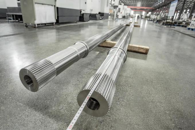 High Torque CPM240 Screw Shaft For Petrochemical 1.2343 Pre Hard Material 0