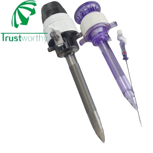 Quality Surgery Optical Disposable Bladeless Trocar For Abdominal Puncture for sale
