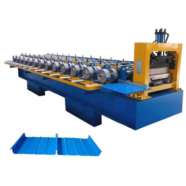 Quality Bemo Sheet Metal Roof Snap Lock Standing Seam Roll Forming Machine Plant for sale