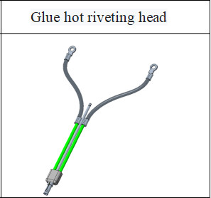 Quality ABS AES Pulse Plastic Heat Staking Head Heat Staking Plastic Parts for sale
