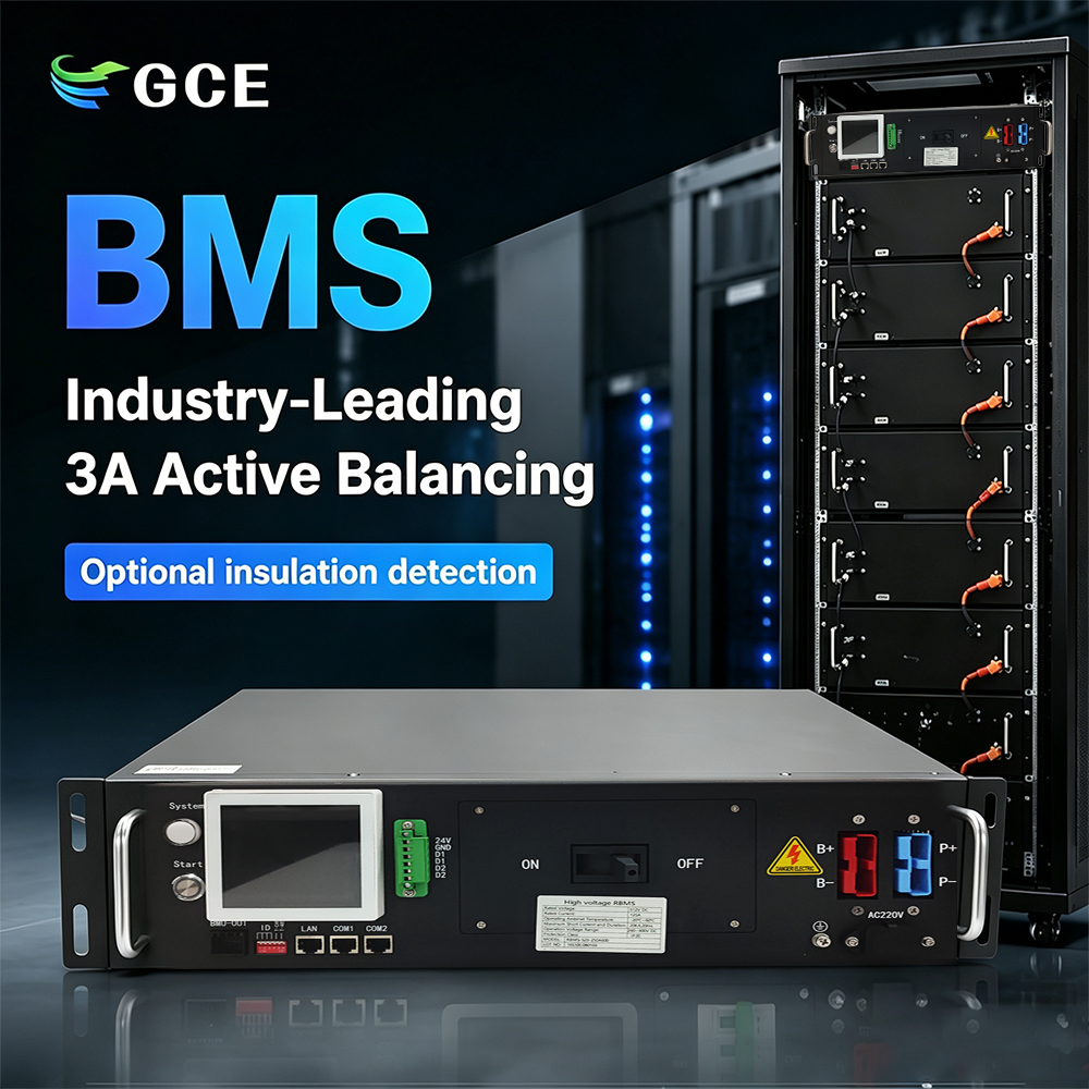 Quality GCE 3U 96S 112S 128S 160S 307.2V 409.6V 512V High Voltage Rack Battery for sale