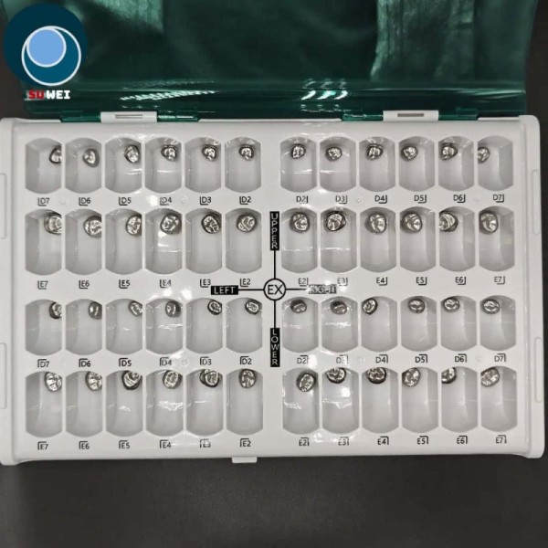 Quality Safe and Biocompatible Stainless Steel Dental Crown  Various Sizes for sale