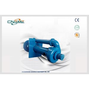 Quality Diesel Connected Vertical Spindle Pump , Cantilevered Submersible Slurry Pump for sale