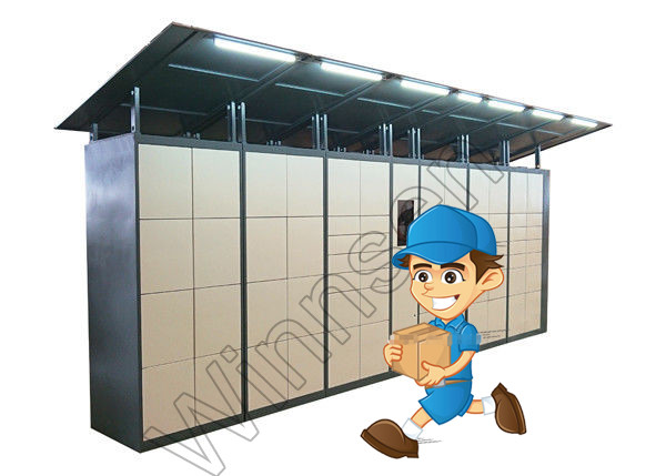 Quality Barcode Intelligent Oem Parcel Cabinet Box for sale