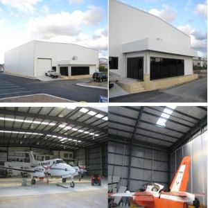Quality Steel Structure Hangar Q235B Q345B Bolt Welded Connection 30 Years for sale