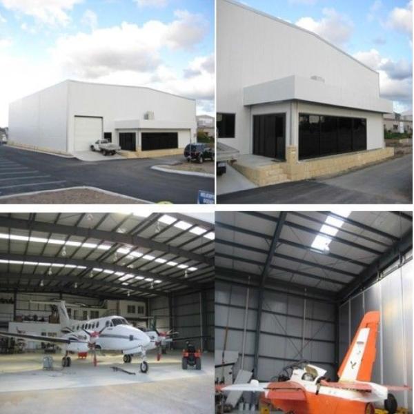 Quality Steel Structure Hangar Q235B Q345B Bolt Welded Connection 30 Years for sale