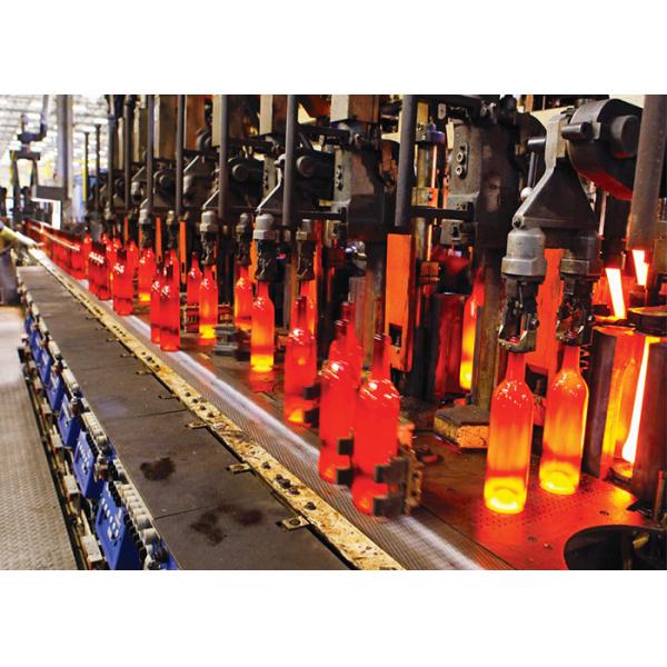 Quality Green Wine 250g 300ml Glass Bottle Production Line for sale