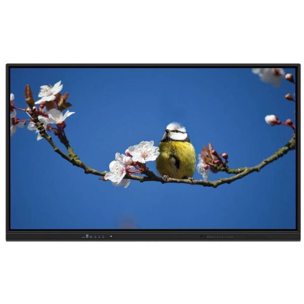 Quality Infrared Interactive Whiteboard 86 98 Inch Big Screen Android Monitor WIFI Wireless Share Projector Panel Speaker Light Sensor Tempered Glass Built-in For Education Office Teaching for sale