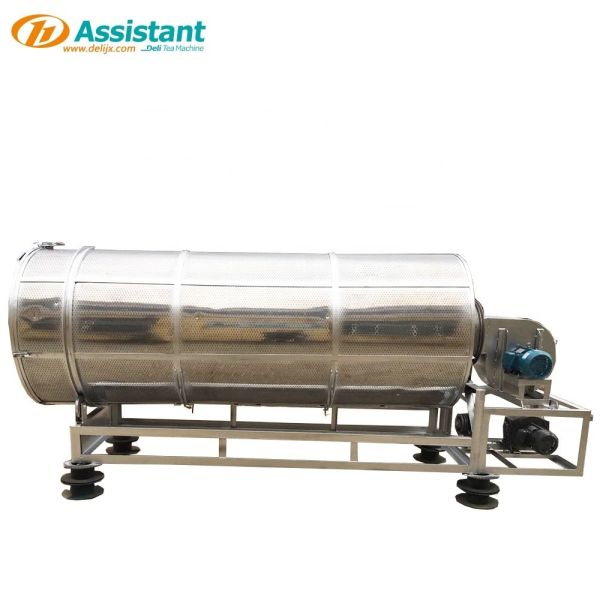 Quality Tea Shaker DL-6CZQ-110B Automatic Heating Oolong Tea Shaking Drum Stainless Steel Machine for sale